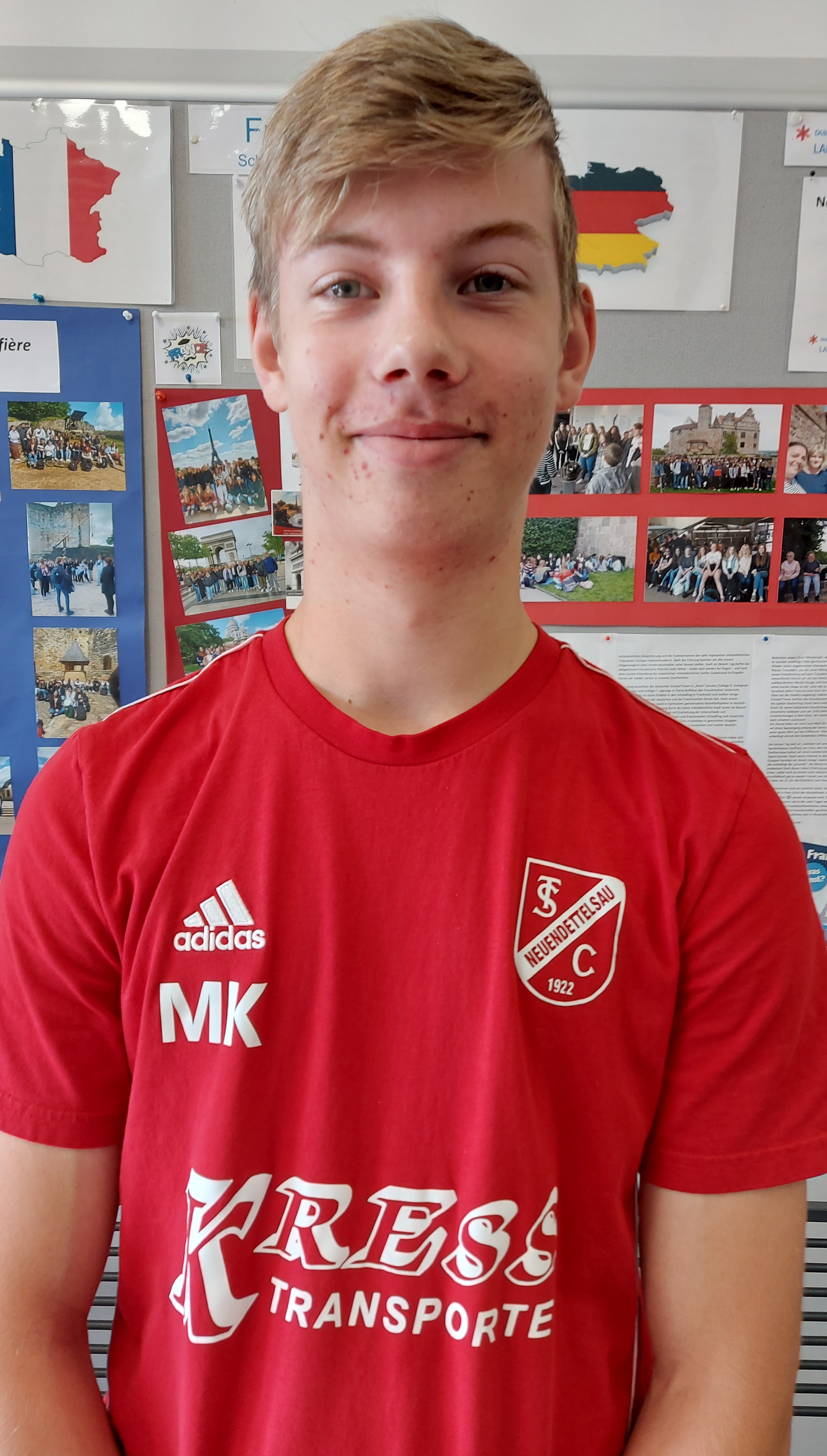 Neu im Team: Unser FSJ-ler Milan Krause | Laurentius-Realschule